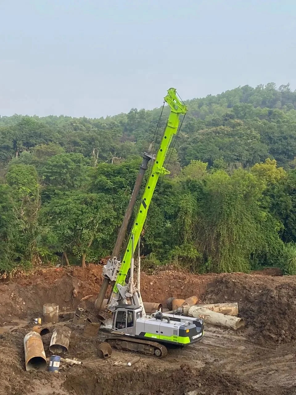 Mining Construction Drilling Machine Rotary Drilling Rig Zr650l - Buy ...