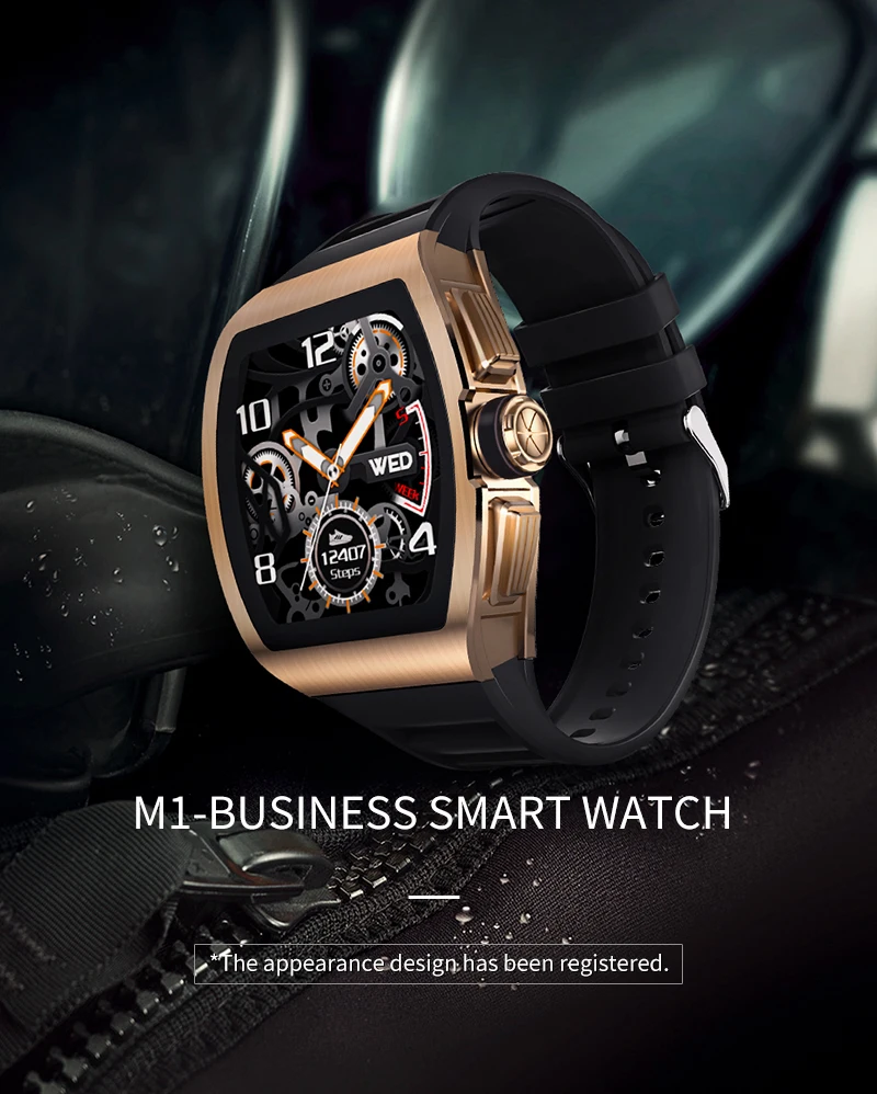 M1 Smart Watch Men 24 Hours Heart Rate Ip68 Waterproof Smartwatch ...