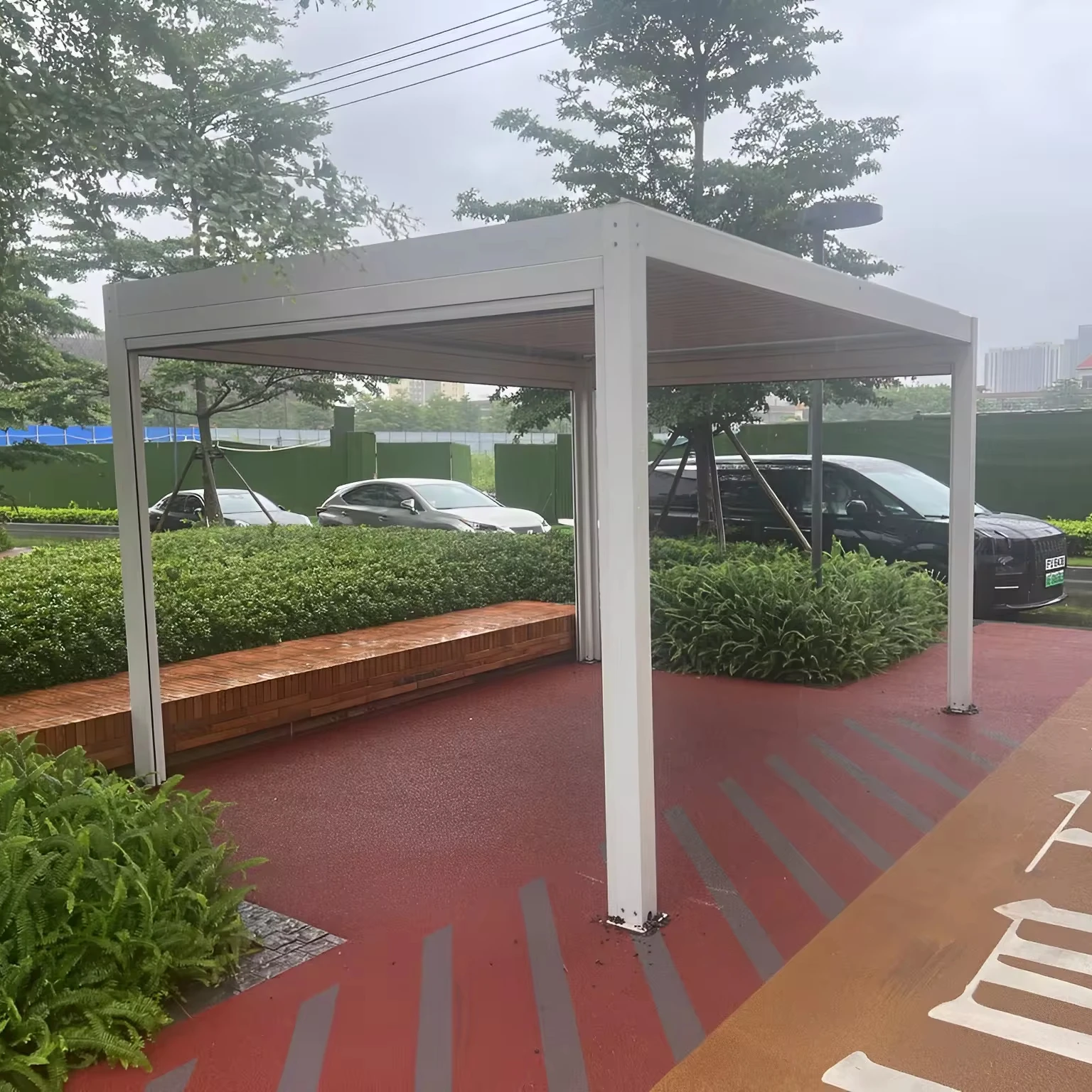 Advance Pavilion Aluminium Louvered Pergola Alu Automated Bioclimate ...