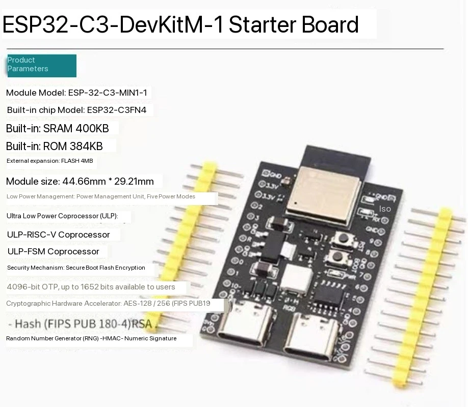 ESP32-S3-DevKitC-1 Development Board N16R8 C3 ai small smart module esp32s3 Wifi Bluetooth ...