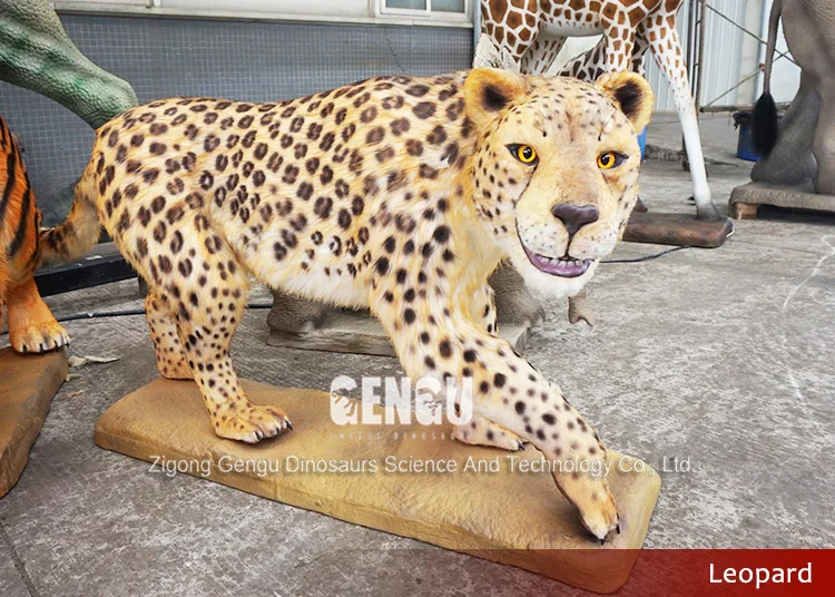 Simulation Model Animals Animatronic Leopard Model - Buy Animatronic ...