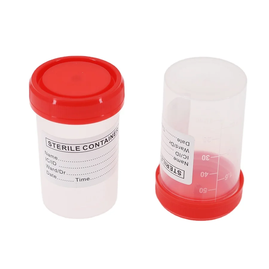 Disposable Plastic Urine Cups - Medical Test Consumables