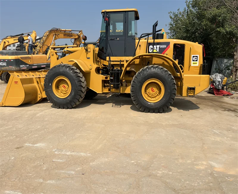 Used Machinery Front Wheel Loader Cat 966h 966 980 Loader For Sale ...