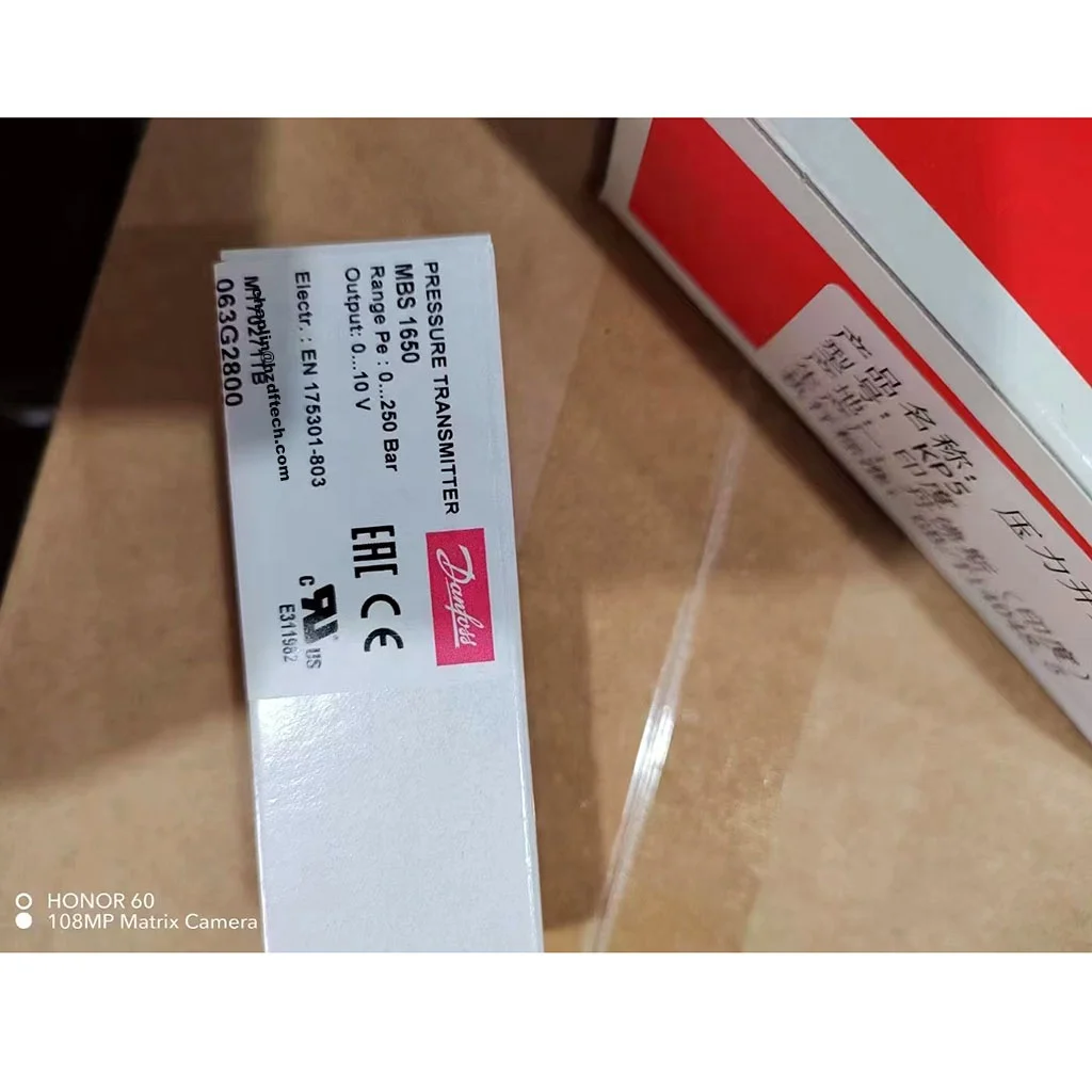 MBS 1650 Pressure Sensor 063G2800 - Fast Delivery & Reliable Performance