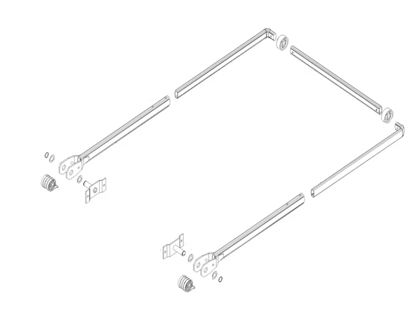 New Dongfeng Truck Model Polished Aluminium Oxidizing Dump Trailer Tarp ...