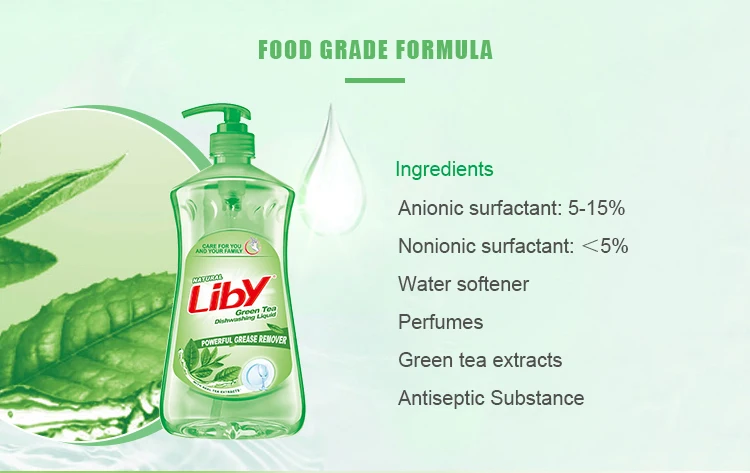 Liby Food Grade Dishwashing Liquid - 460g & 1100g