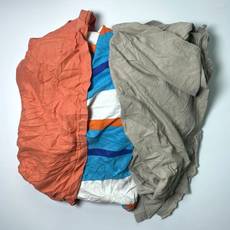 Industrial Recycling Textile Cotton Waste Rags Lompen For Machine ...