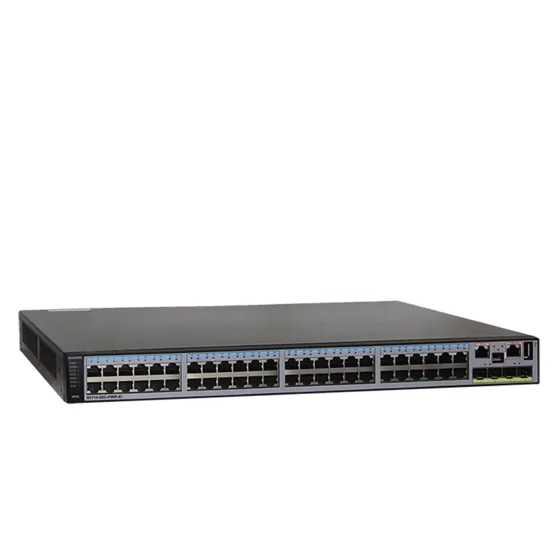 New S5710-52c-pwr-ei 48 Poe+ 10/100/1000base-t Ports Network Switches ...
