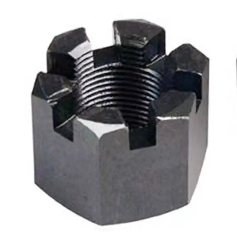 Castle Nut M8 M3 M10 M12 Hex Slotted Round Flange M4 M5 M6 Nuts Din935 ...