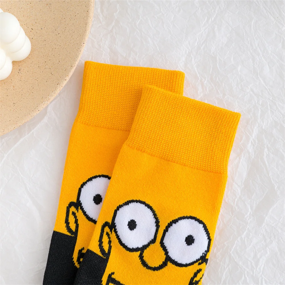 Custom Personality Funny Comics Cartoon Socks for Men & Women