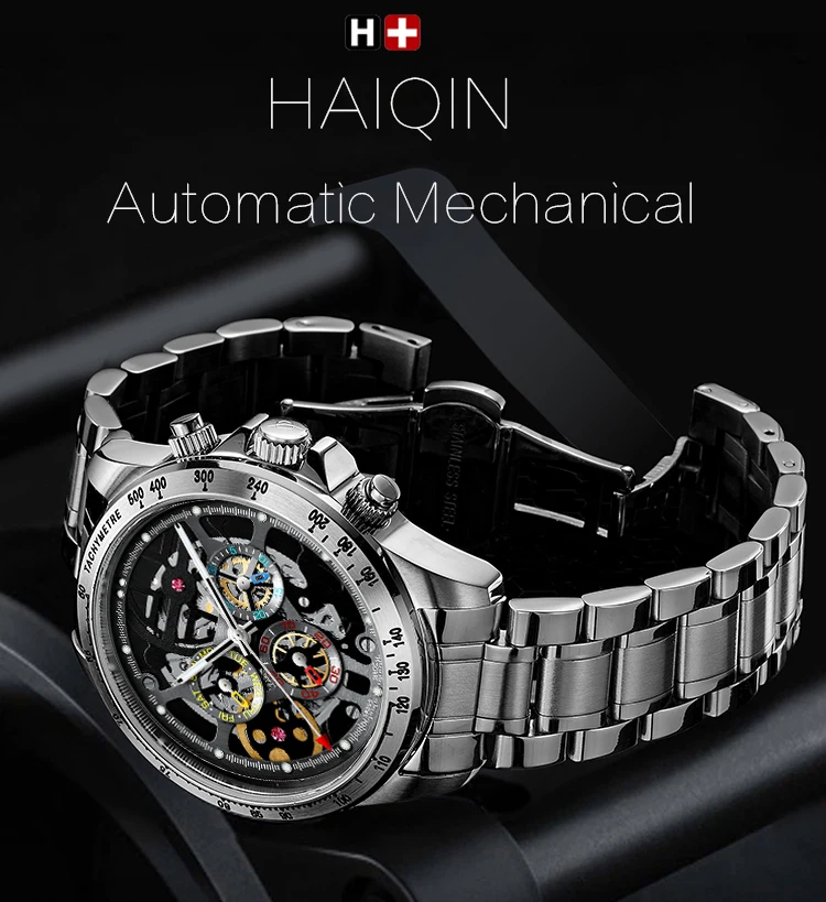 Haiqin 2020 Original Design Men's Chronograph Watch Automatic New ...