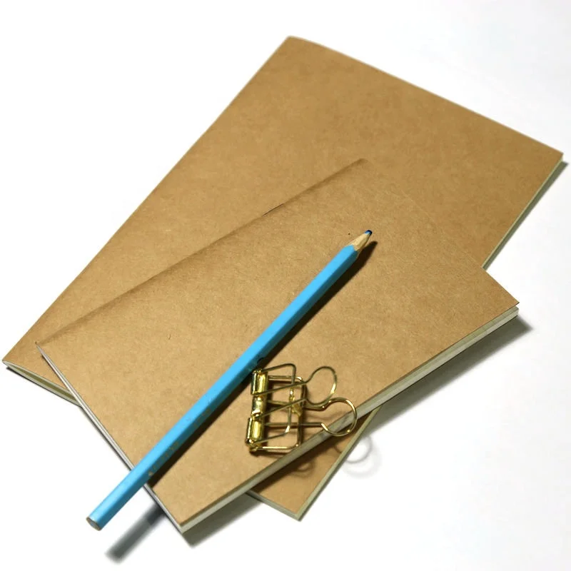 Customized Soft 200gsm Kraft Paper Cover A4 A5 A6 Size School Excise ...