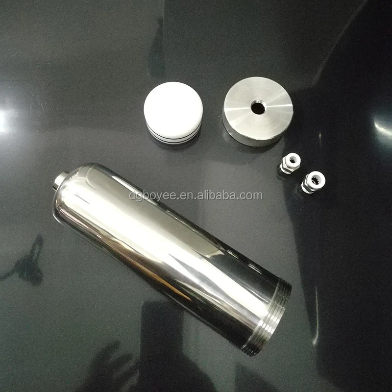 300/500cc Glue Dispensing Pneumatic Syringe - Stainless Steel