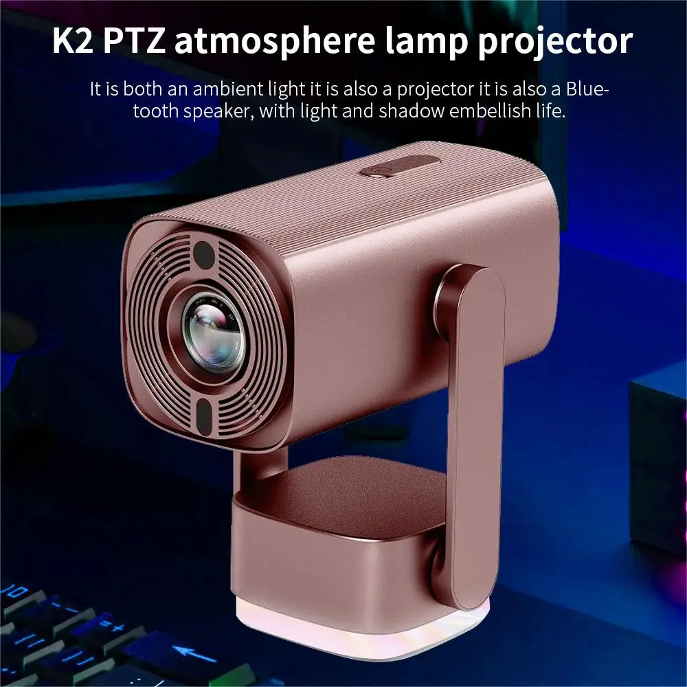 ODM K2 Smart Portable Projector - 150 ANSI Lumen Mini Theater