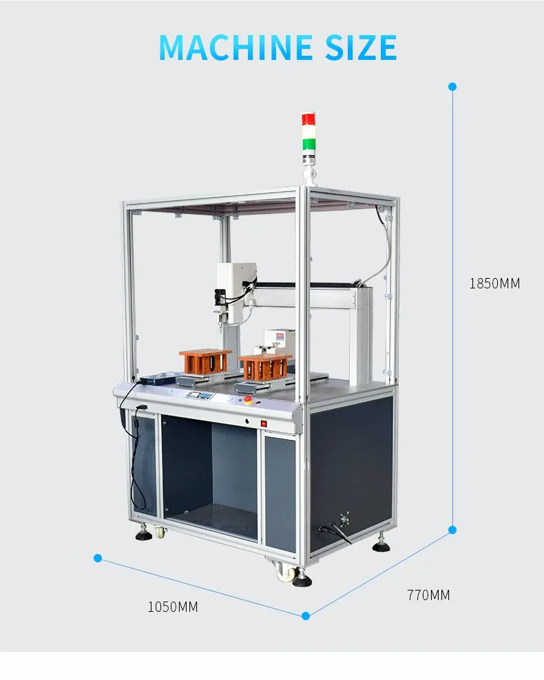 6331 Large Intelligent Servo Motor Tightening Screw Machine Floor Type ...