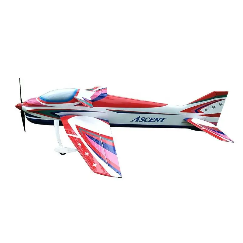F3A ASCENT 120E Gasoline/electric Balsa Wood Plane 50cc