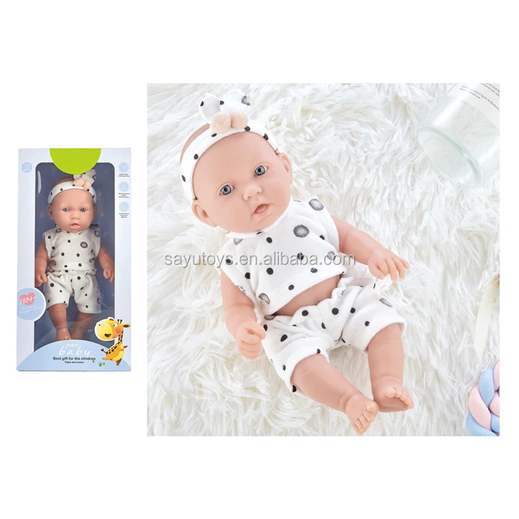 10 Inch Babies Lifelike Full Body Silicone Soft Silicon Toys For Girls ...