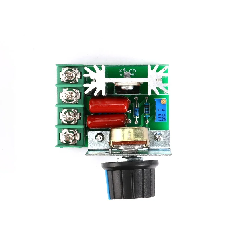 Diy Kit Parts Ac 220v 2000w Scr Voltage Regulator Dimming Dimmers Speed Controller Thermostat ...