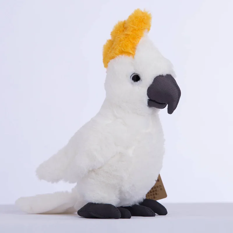 Parrot Plush Toy - Soft Stuffed 12 Inch Macaw Bird Doll