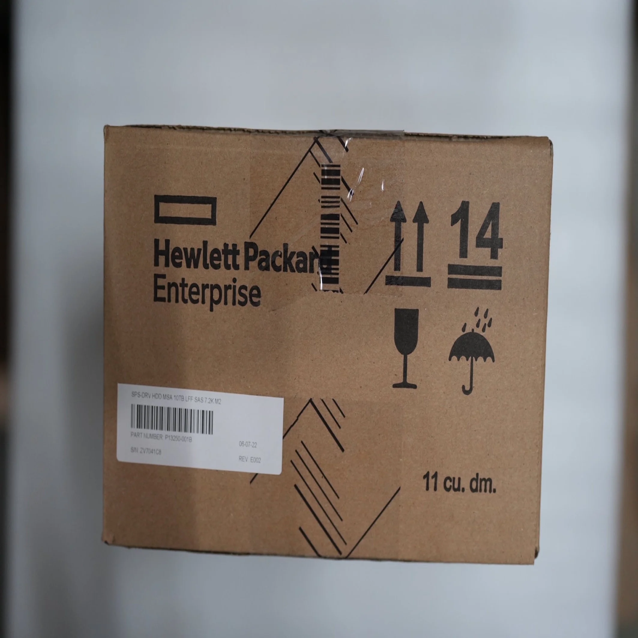 R0q60a p13250-001 hpe Msa 10tb Sas 7.2k Lff M2 Hdd - Buy R0q60a p13250 ...