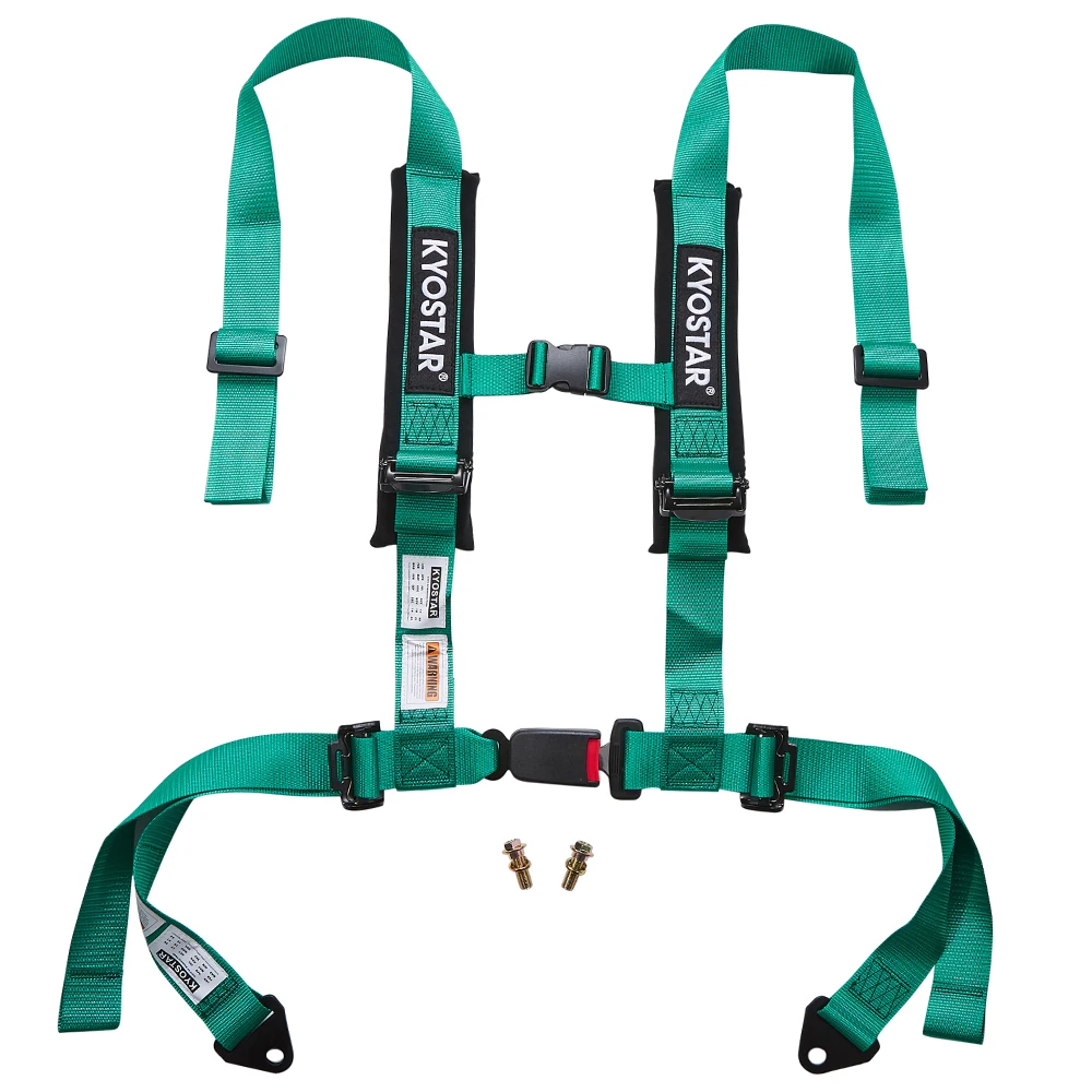 2'' Kyostar 4 Point Racing Safety Harness With Ultra Soft Heavy Duty ...