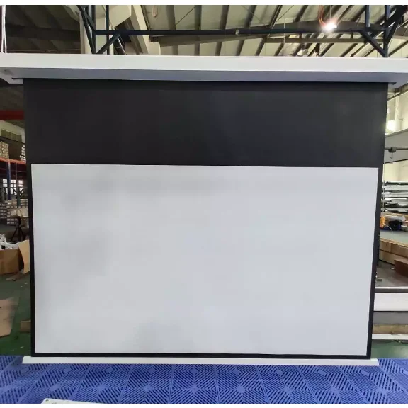 Telon Brand In Ceiling Recessed Hanging Motorized Tab Tensioned ...