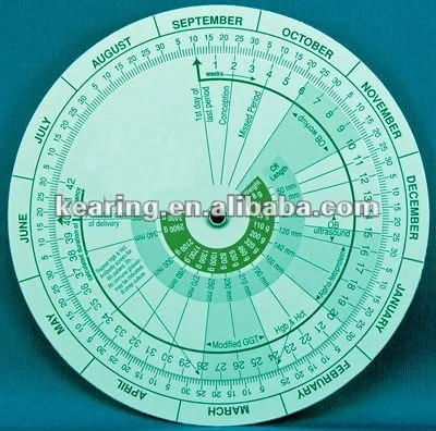Kearing Pregnancy Wheel and Ovulation Calendar - SC18