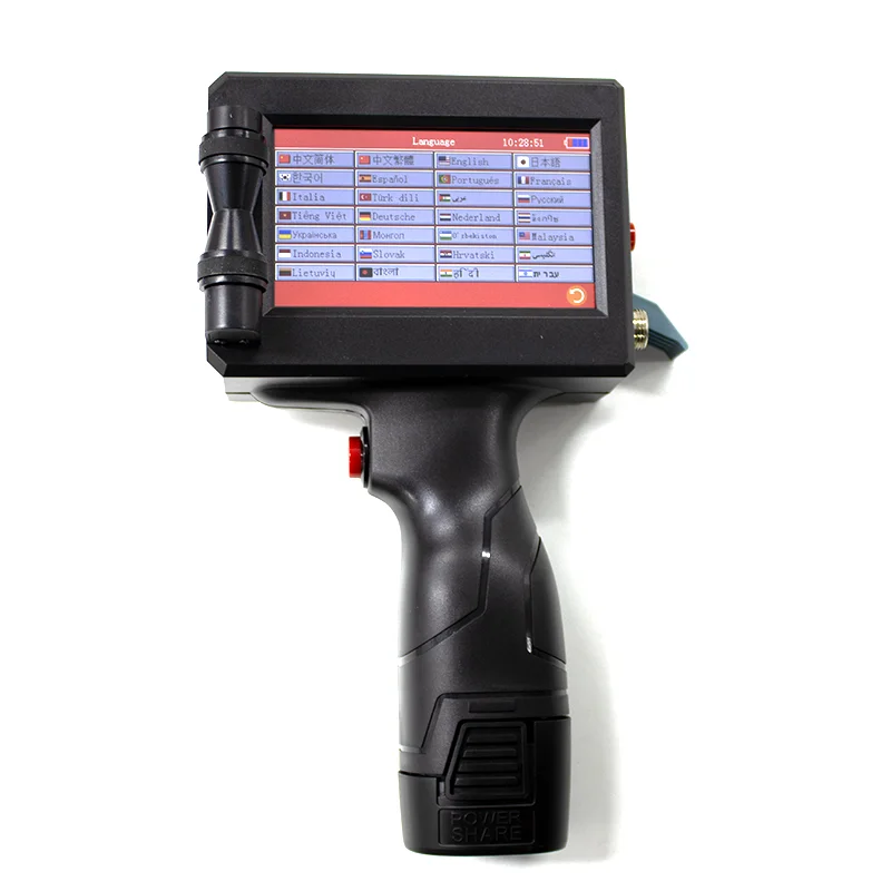 Yaomatec Handheld Inkjet Printer Expiry Date Coding Qr Code Barcode ...