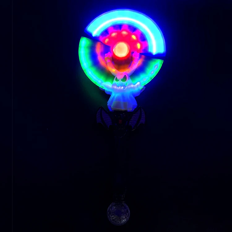 Musical Magic Wand Cartoon Stick Toy Led Magic Wand Led Spinner Wand ...