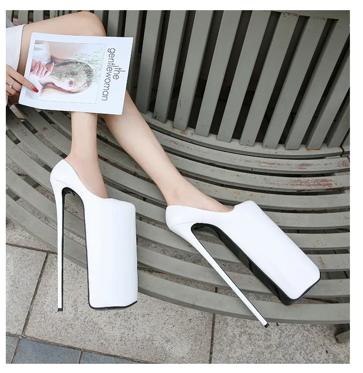 Party Wear High Heels - Charm Foot Platform Stiletto 30cm