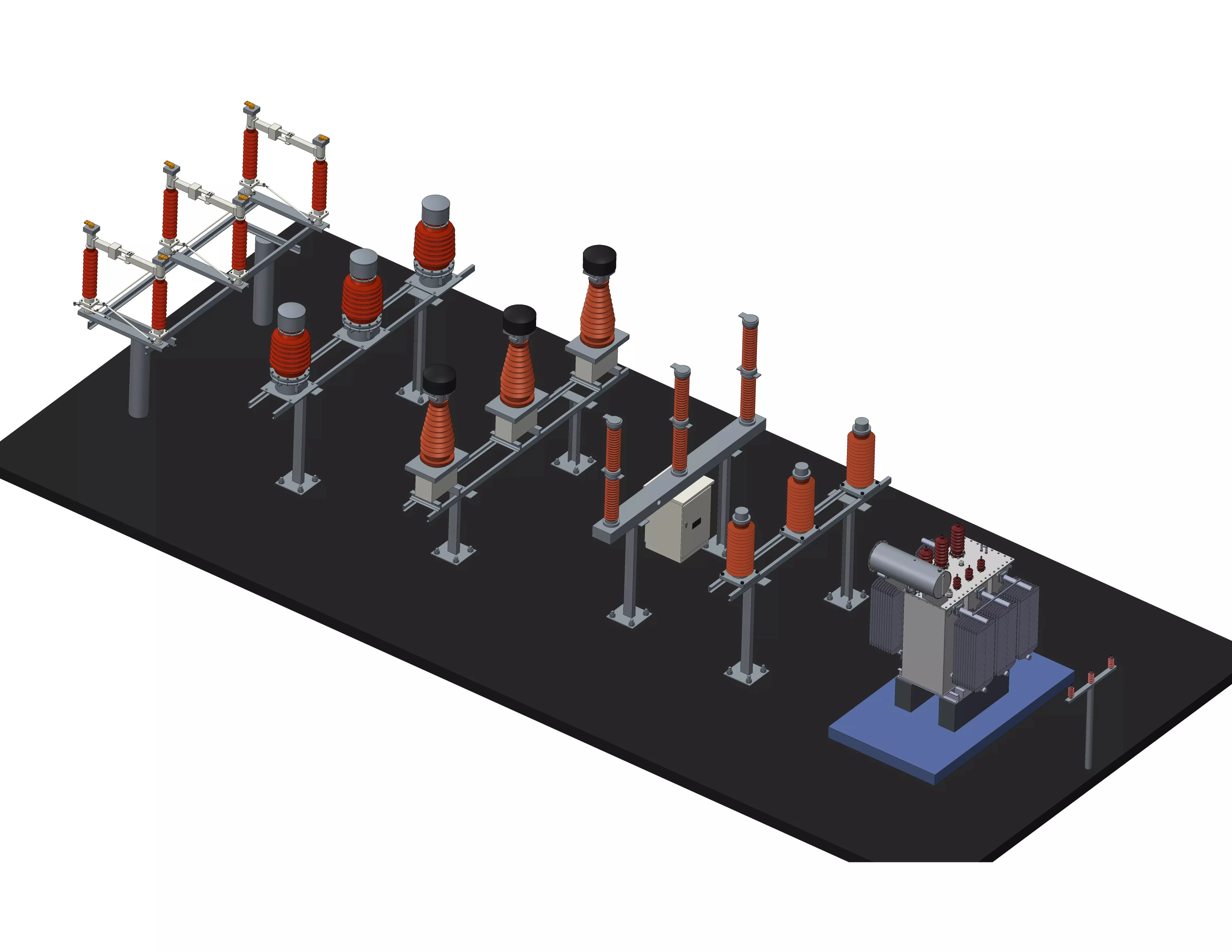 110kv 126kv Outdoor High Voltage Metal Current Transformer CT