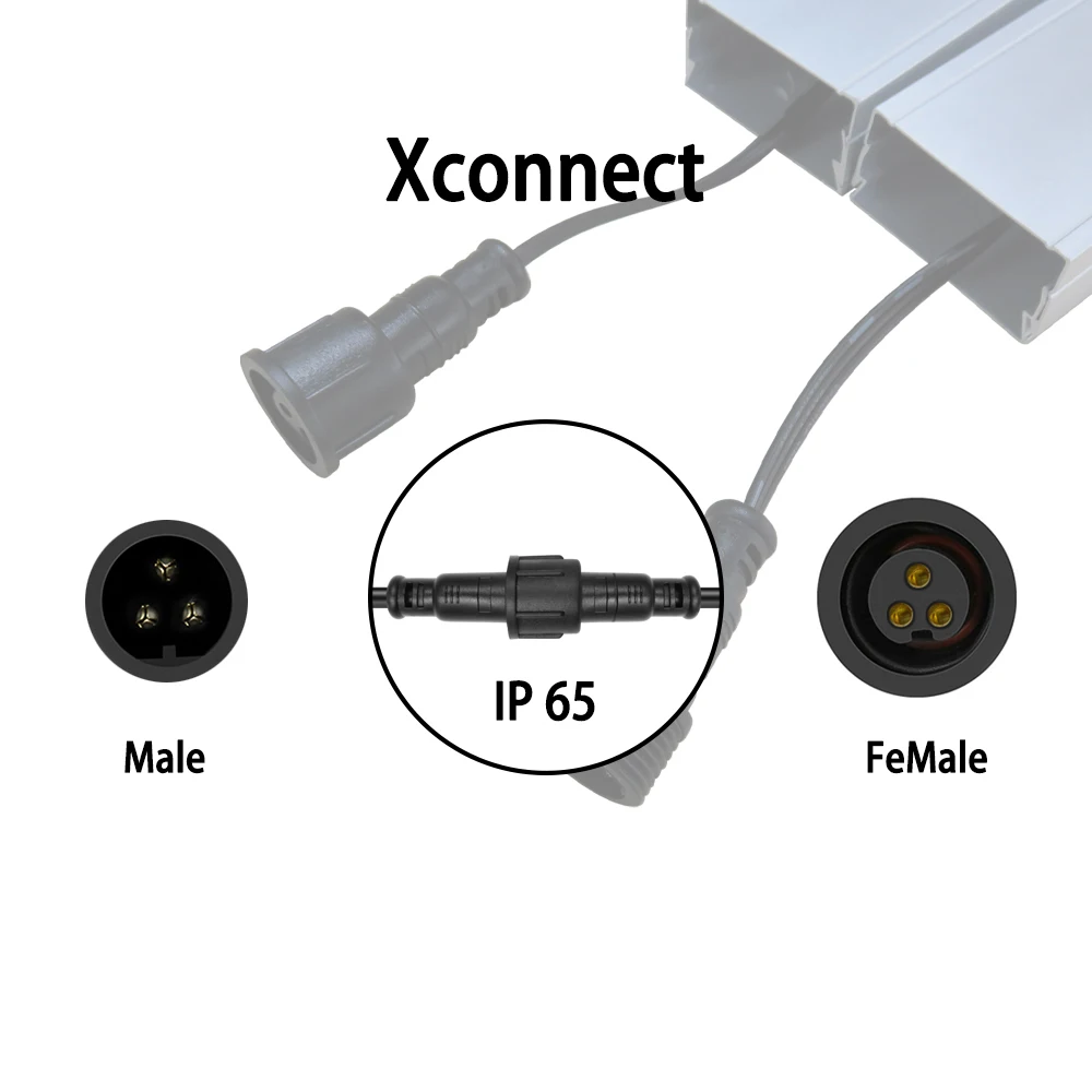 12v Rgbw Led Pixel Christmas Lights - Ip68 Outdoor Permanent Track ...