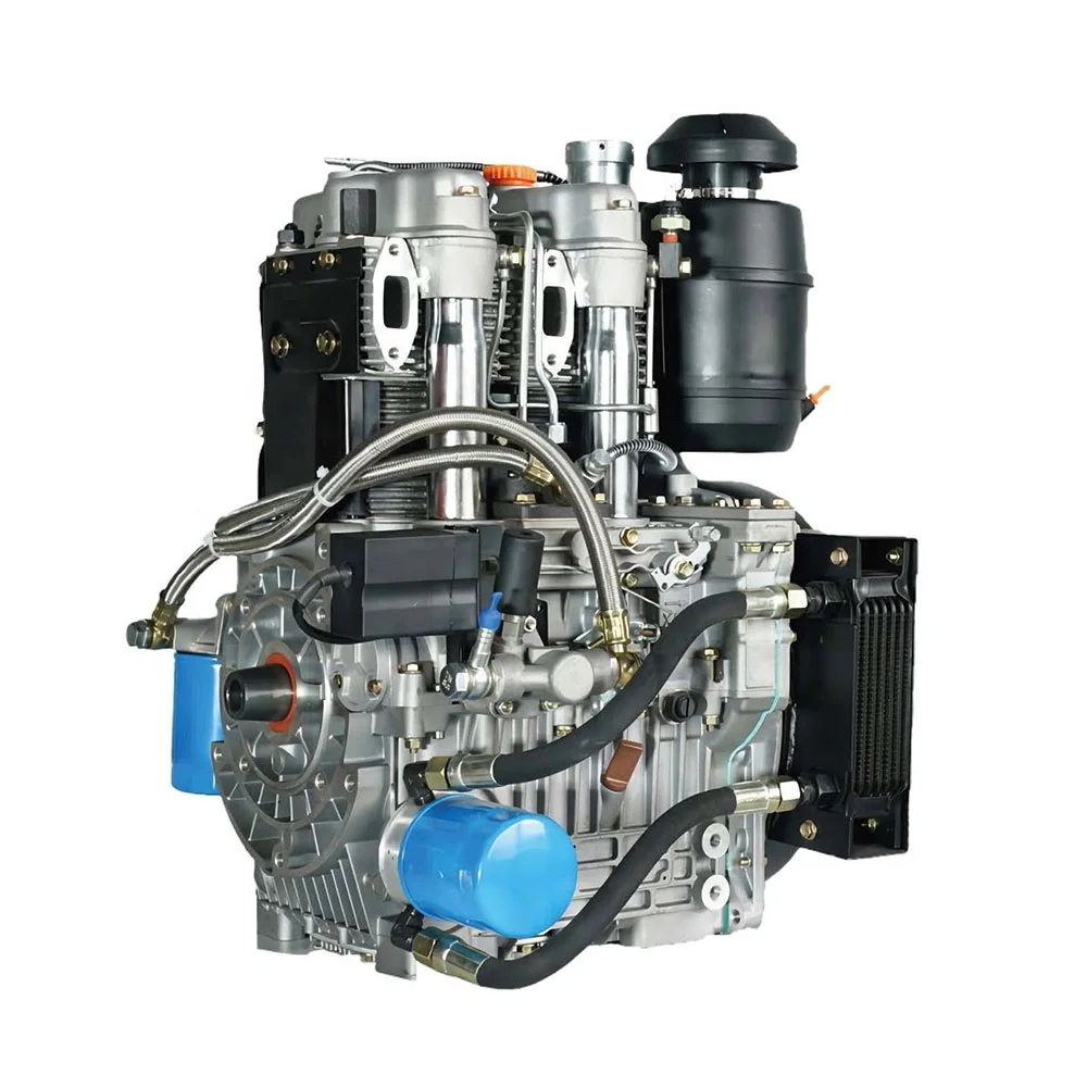 20hp 997cc Multifunctional Engine Air-cooled Double Cylinder In-line ...