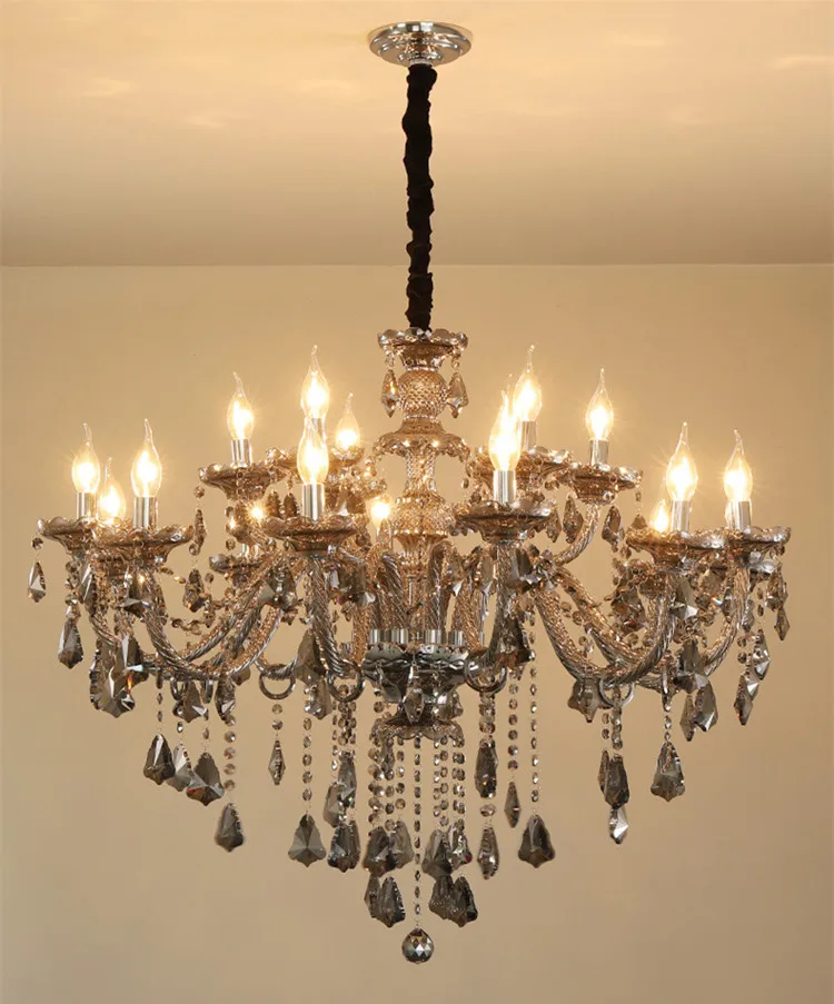 Modern Crystal Chandeliers - JYLIGHTING 6/8/10/12/15/18 Arms, Stylish ...