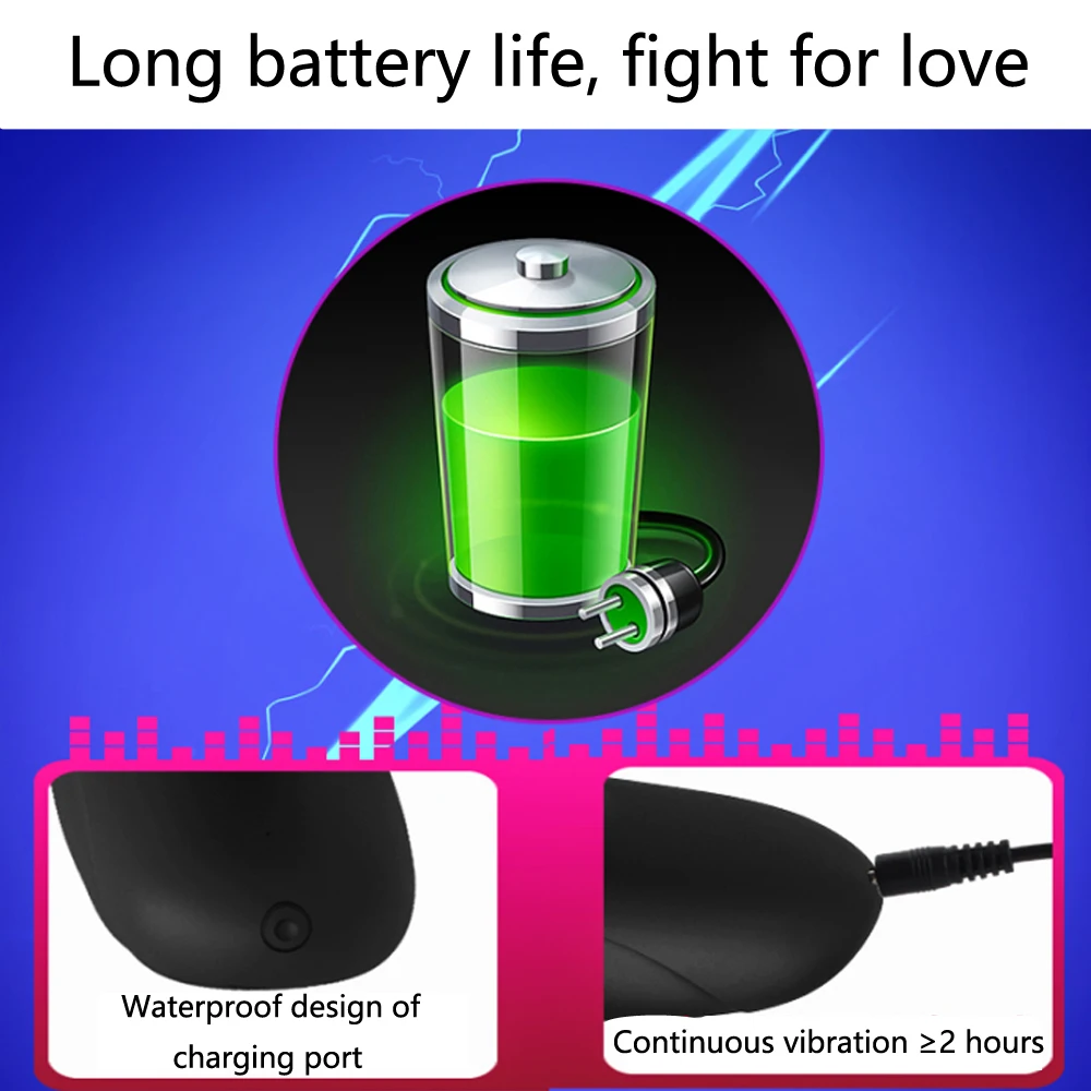 Levett Prostate Massager 16 Speeds Electric Shock Remote Wireless 360 ...