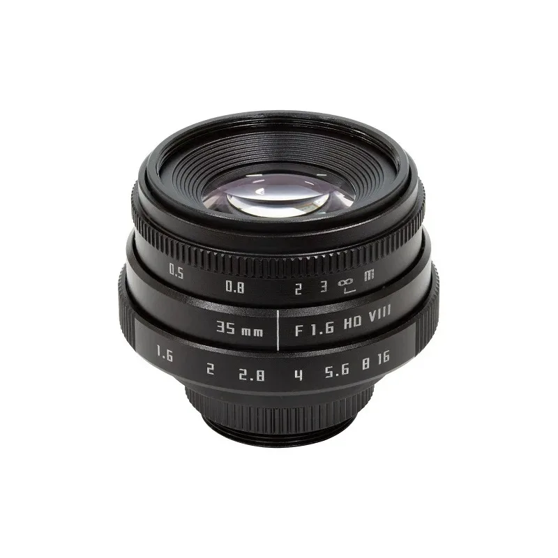 35mm F1.6 Mirrorless C-Mount Lens for HQ Camera with C-6 Mirrorless C ...