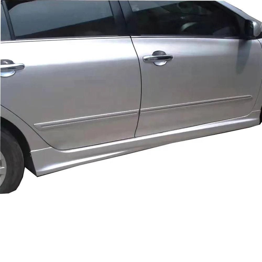 Toyota Corolla 2008-2013 Body Kit - New Plastic Material Front Lip ...