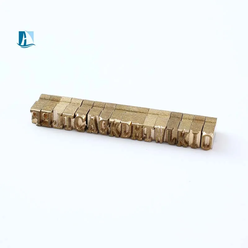 2mm 4mm 15mm Alphabet Printers Letters Expire Batch Coding Machine Hot ...