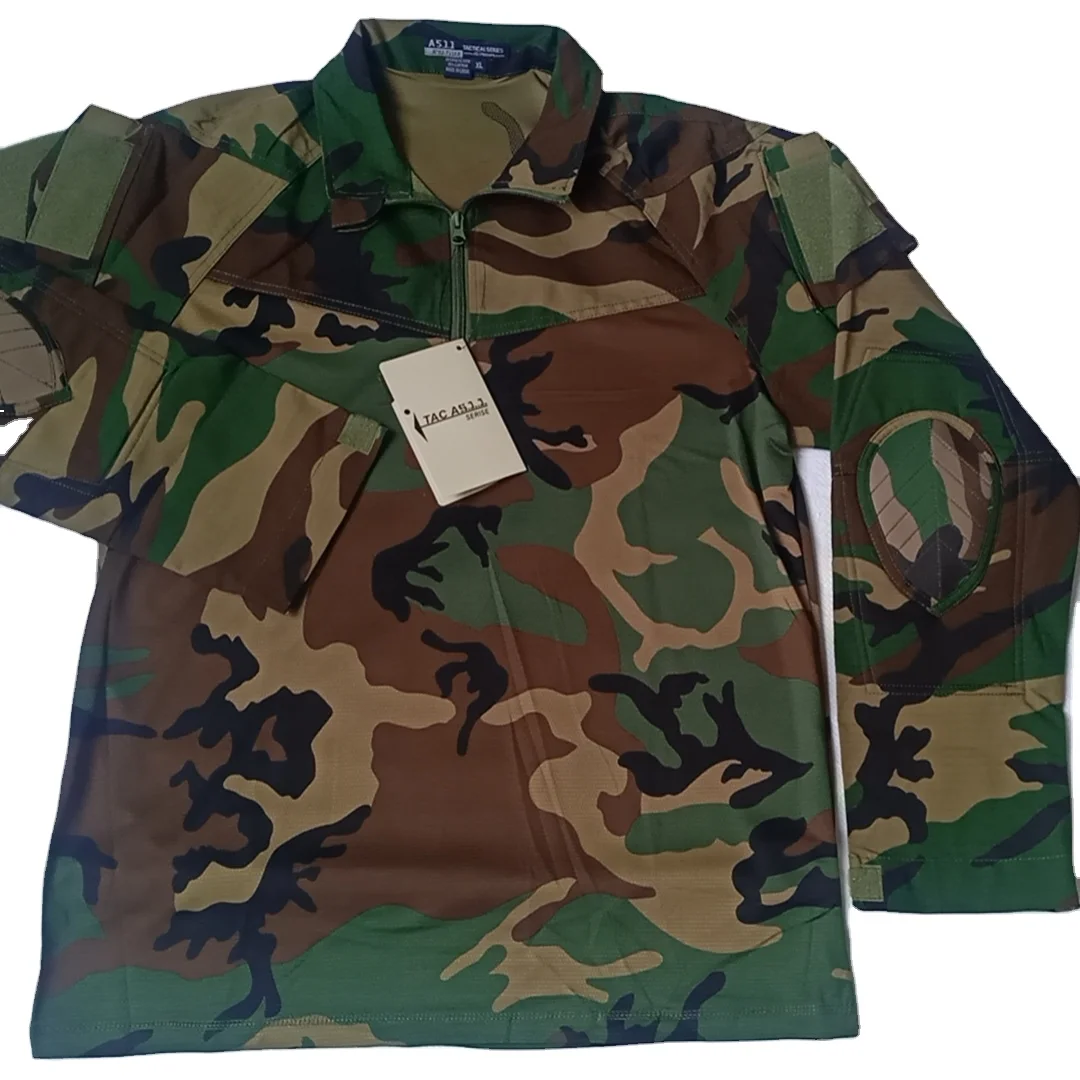 Tactical Gear Uniforms Frog Suit Men's Long Sleeve Camo Shirt And Pants ...