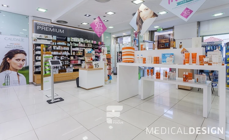 Shop Counter Table Design - Professional Pharmacy Furniture