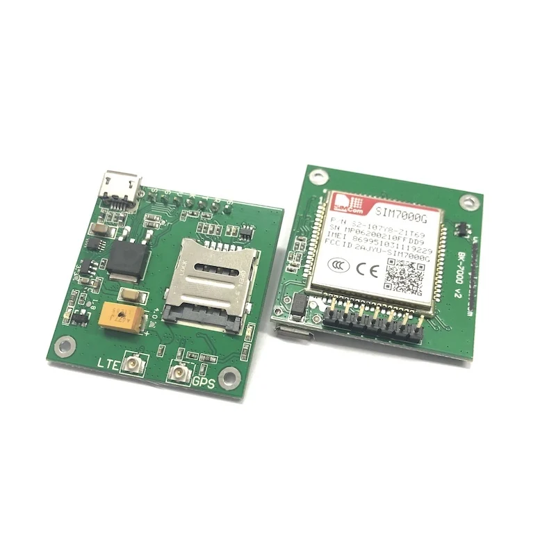Simcom SIM7000E & SIM7000G - Iot Core Boards with GNSS