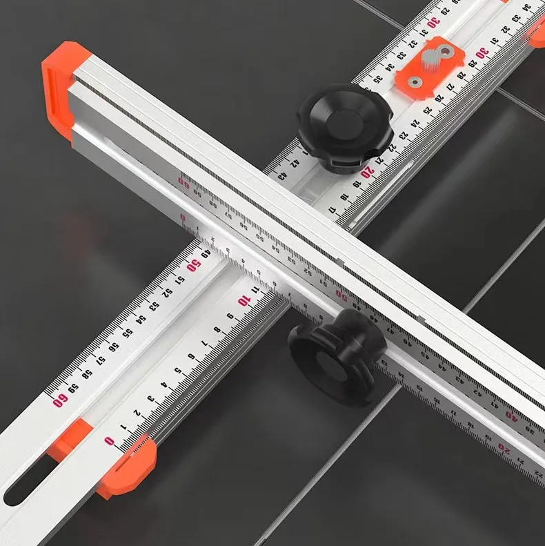 24 Inch T-Square Adjustable Measuring Tools - DIY Handtool Set