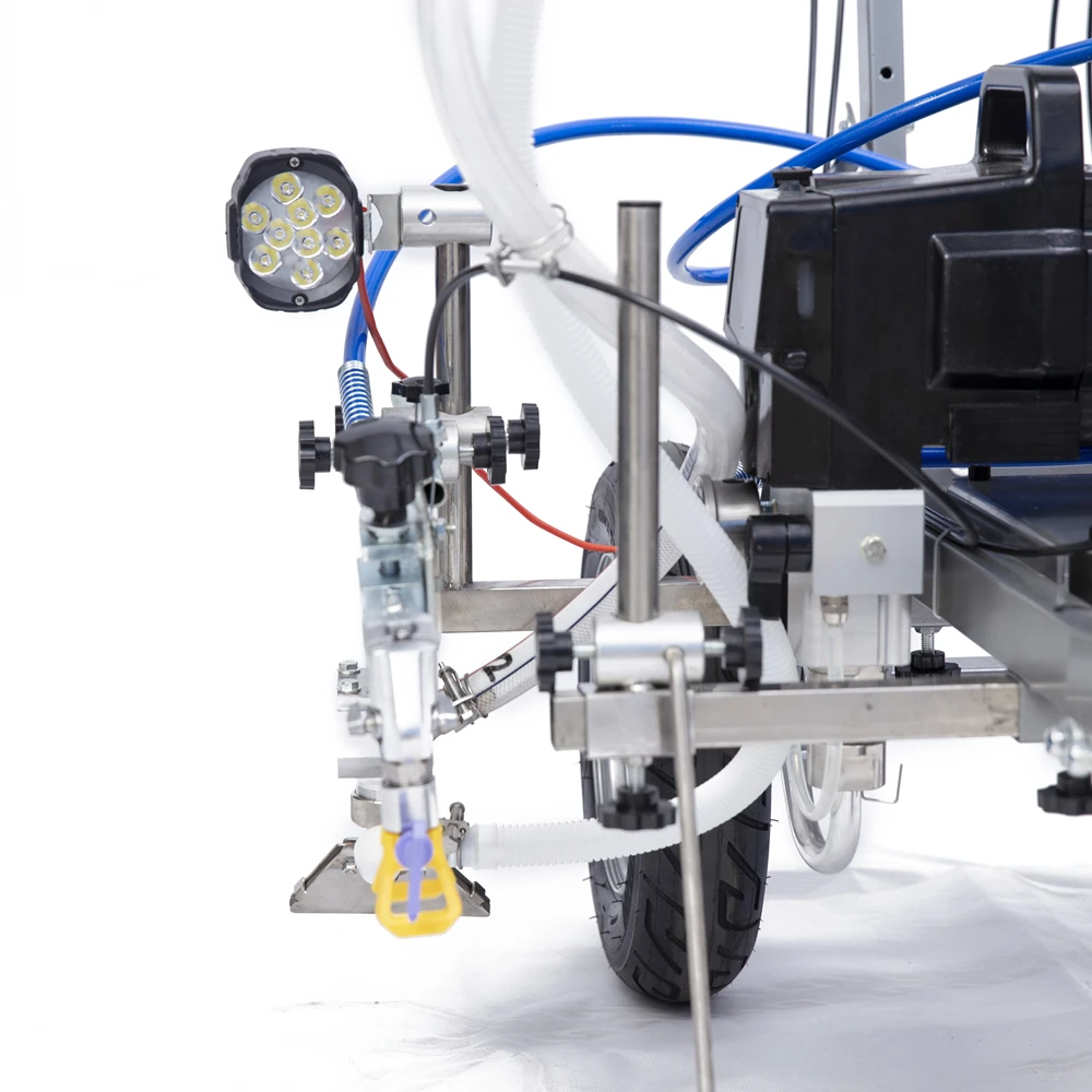 Dispenser to Sprinkle Glass Beads Cold Paint Pavement Marking Machine ...