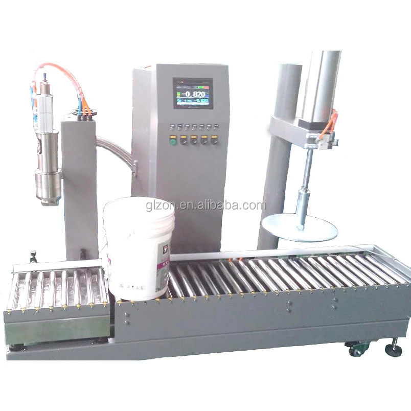 5 Gallon Pail Filling Machine with Capping Device - GLZON