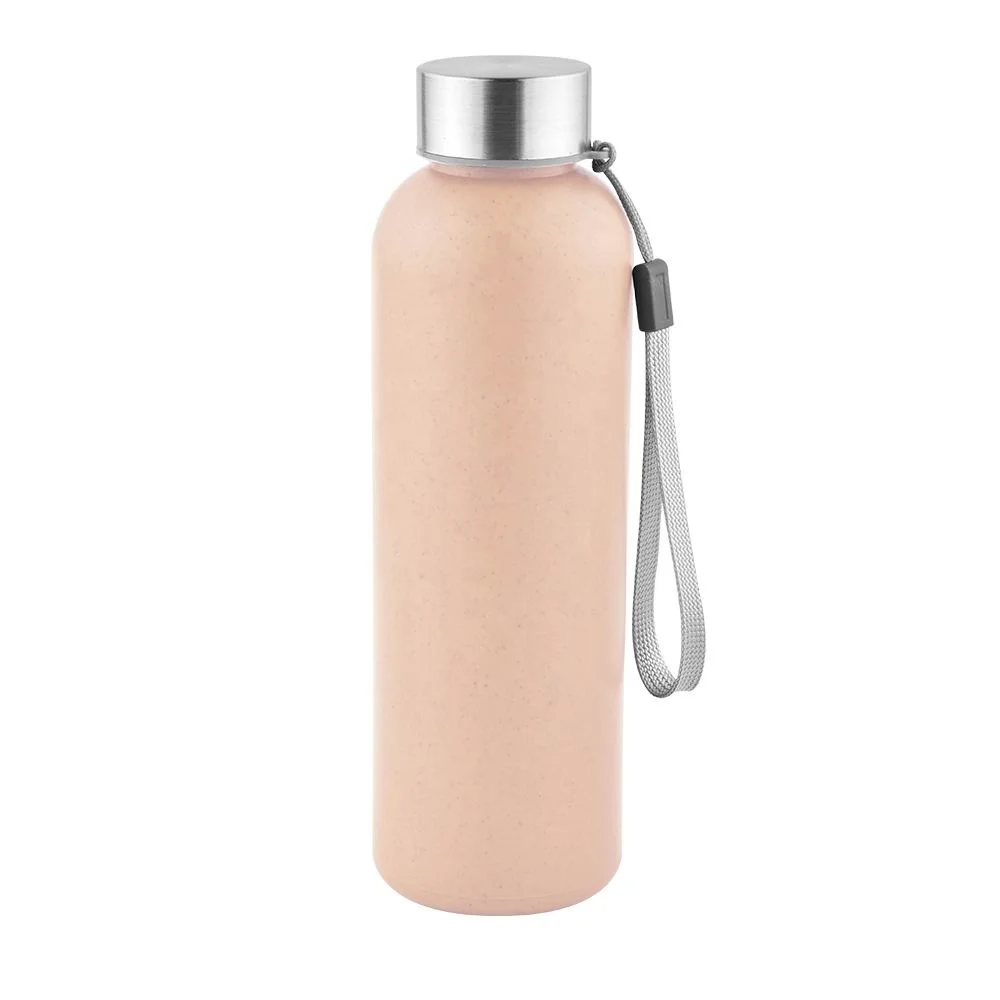 Certified 600ml Bamboo Fiber Water Bottle - Eco-friendly