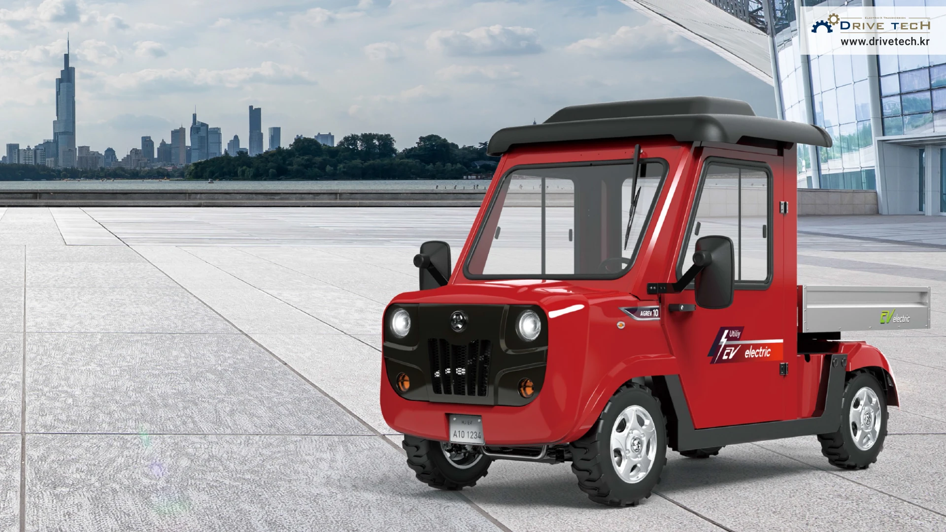 [drivetech Co.,Ltd] Electric Mini Truck Drivetech Electric Vehicle ...