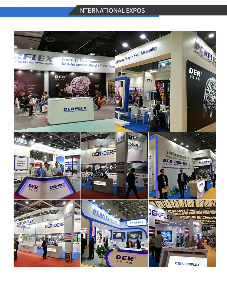 Derflex Frontlit Backlit 4ft 5ft 6ft 8ft 10ft Pvc Flex Banner Rolls White Black Grey Back - Buy ...