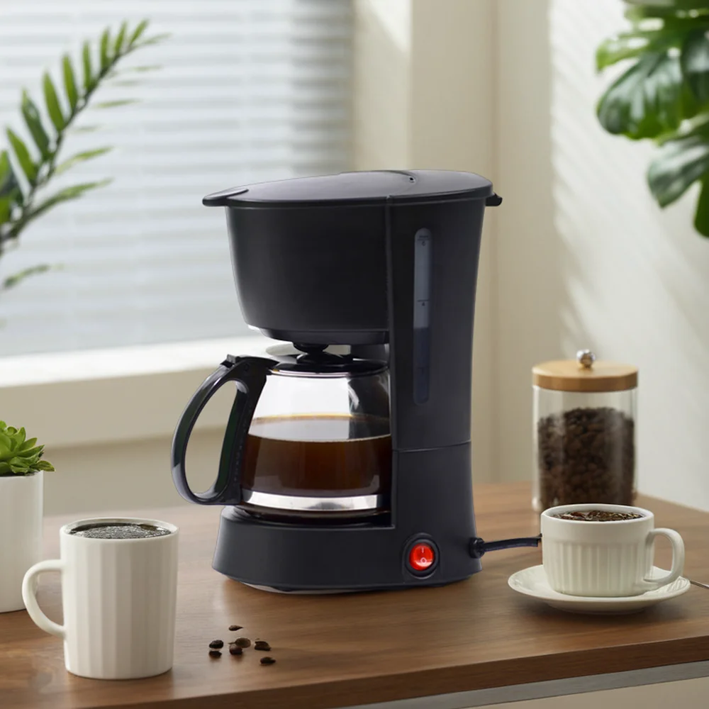 Mini Portable Coffee Machine - 0.6L Electric Drip Maker