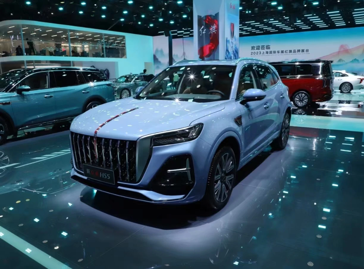 160km New Energy Vehicle Hongqi Hs5 2023 E-hs3 Car New H5 Red Flag E ...