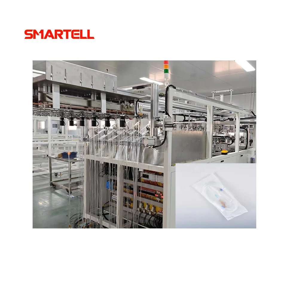 Medical Disposable Iv Infusion Giving Set Enwinding and Packing Machine ...